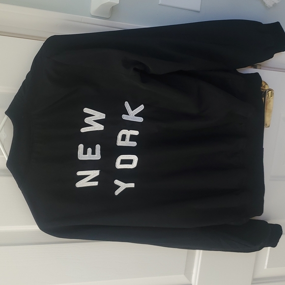 emory park | Jackets & Coats | Emory Park Black Bomber Jacket Small ...